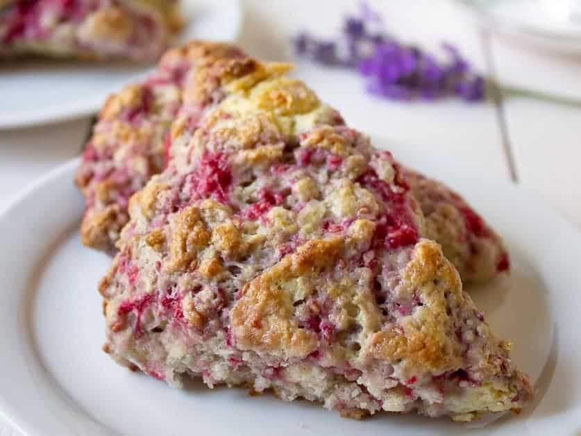 Raspberry Scones - Beyond The Chicken Coop