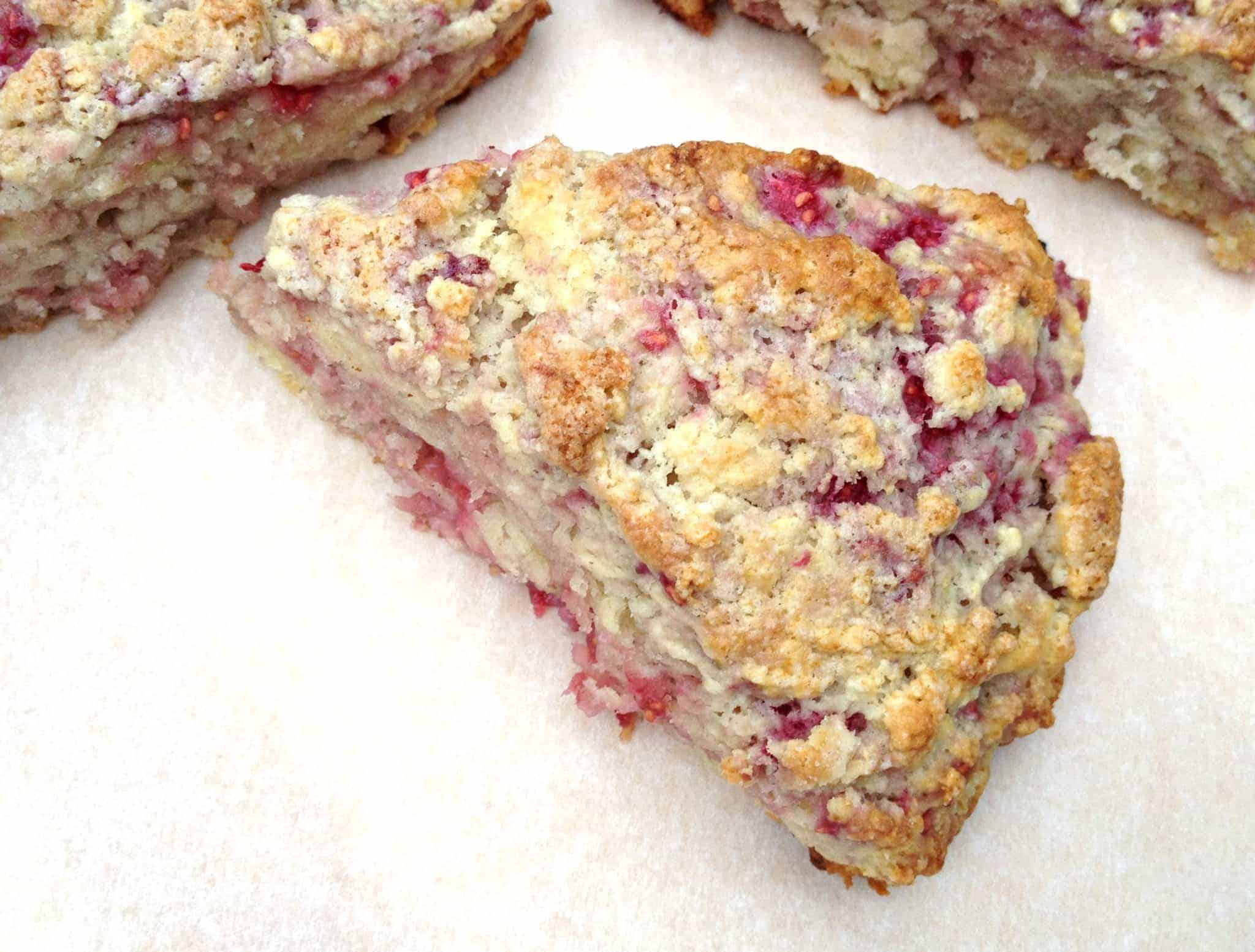 Raspberry Scones - Beyond The Chicken Coop