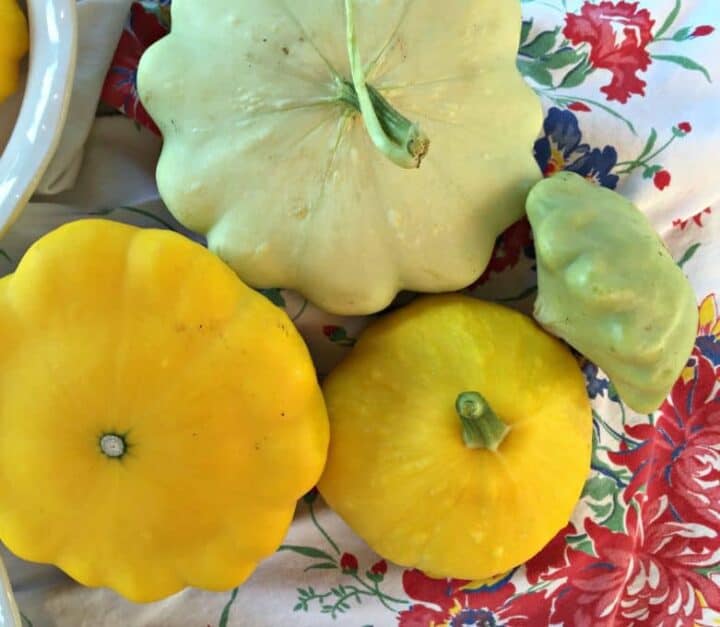 Stuffed Pattypan Squash - Beyond The Chicken Coop