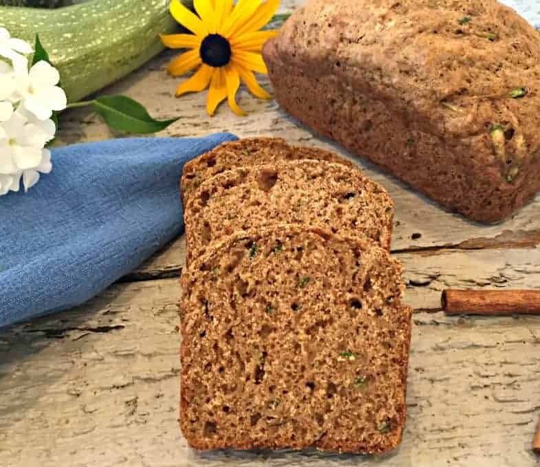 Whole Wheat Zucchini Bread - Beyond The Chicken Coop