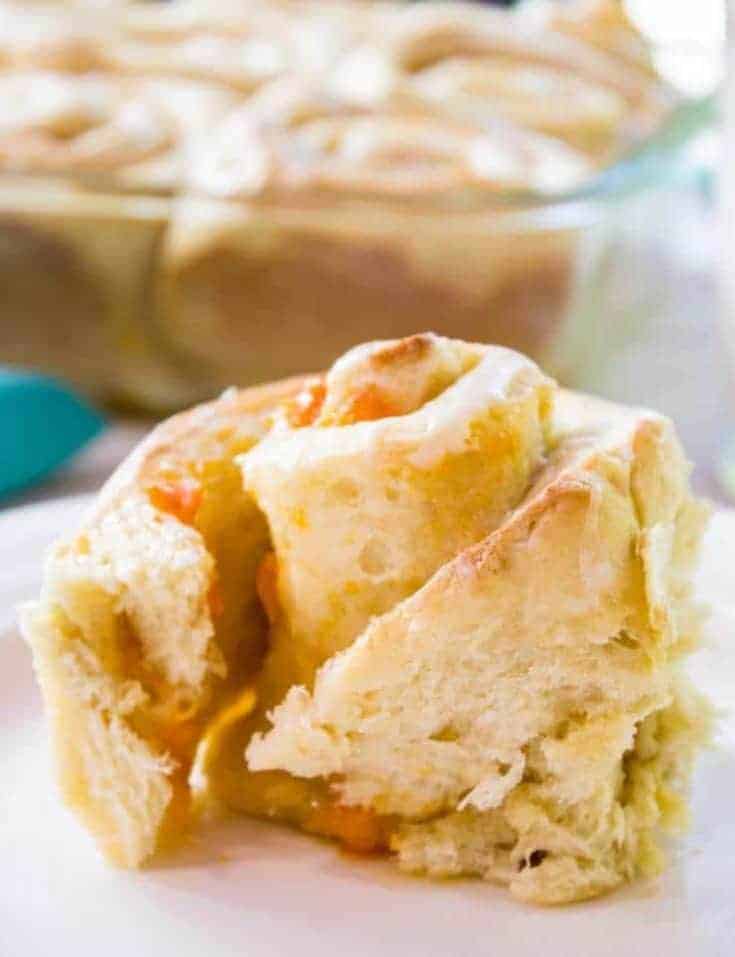 Apricot Sweet Rolls - Beyond The Chicken Coop