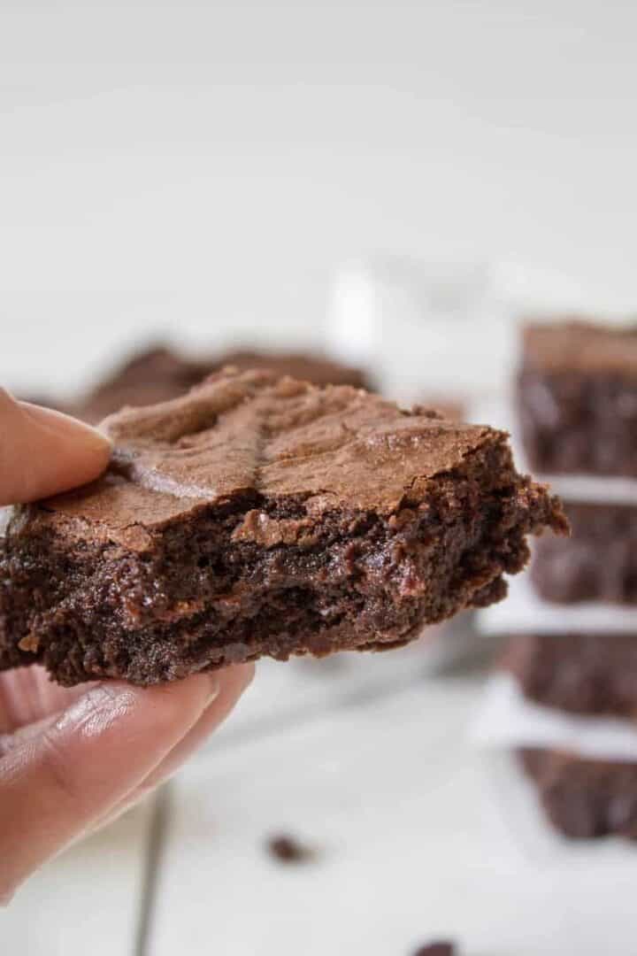 One Bowl Fudgy Brownies - Beyond The Chicken Coop