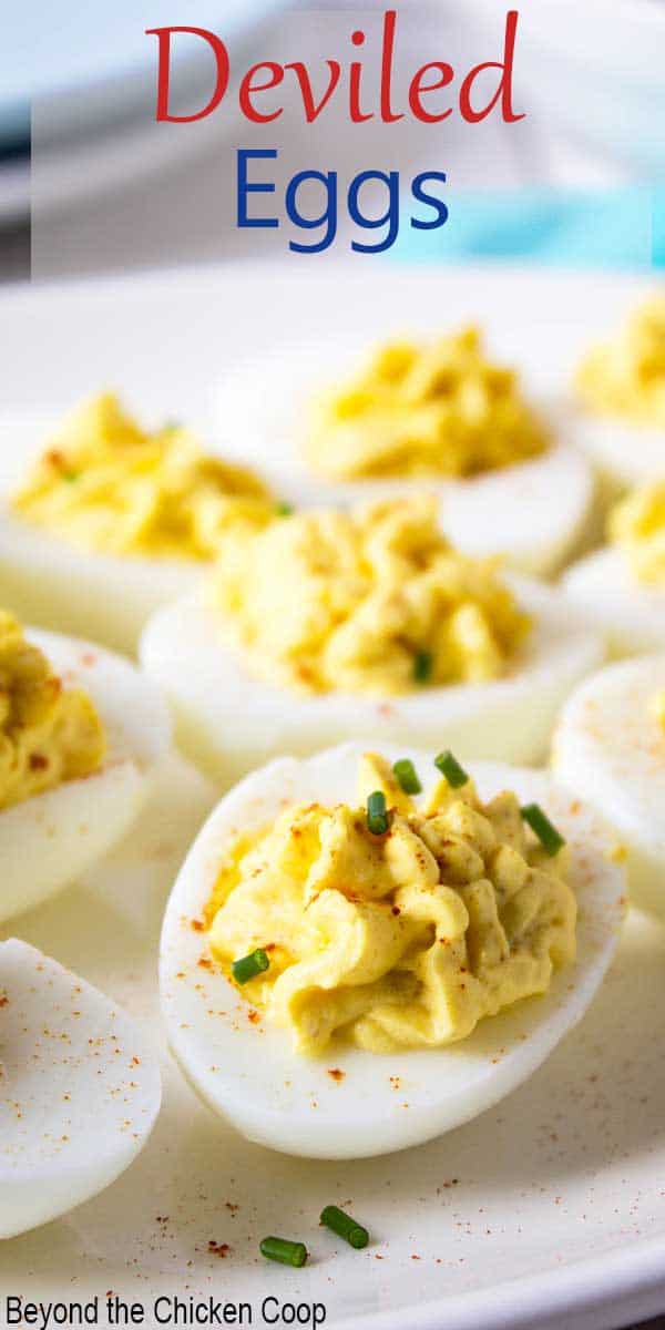 Deviled Eggs - Beyond The Chicken Coop