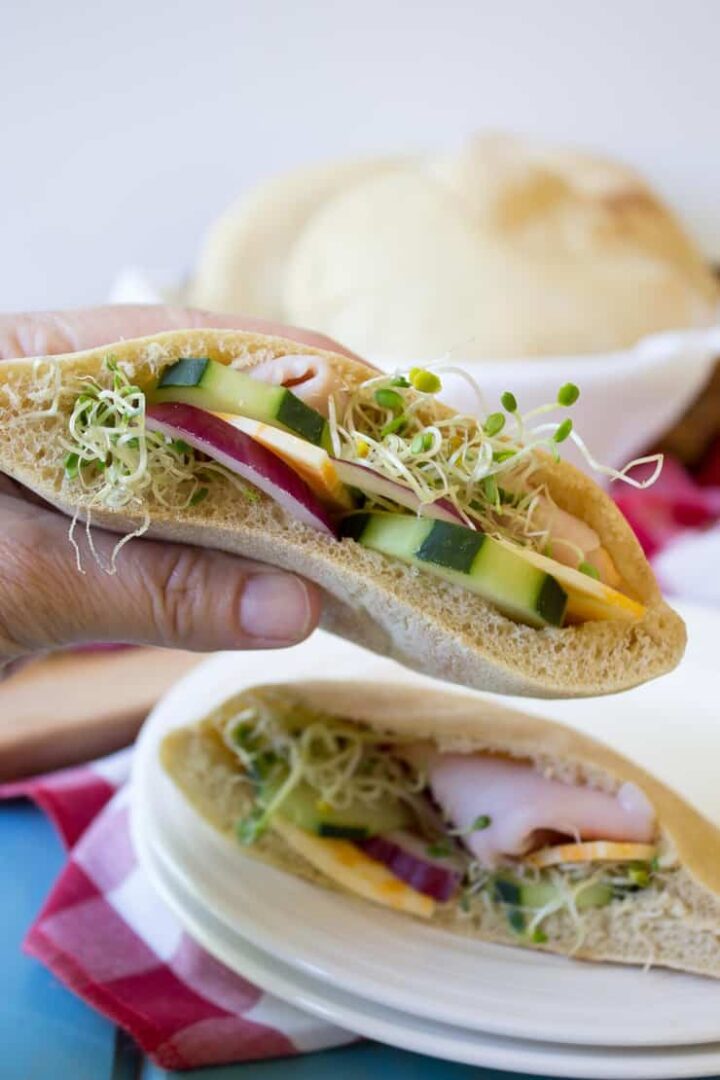 Homemade Pita Bread - Beyond The Chicken Coop