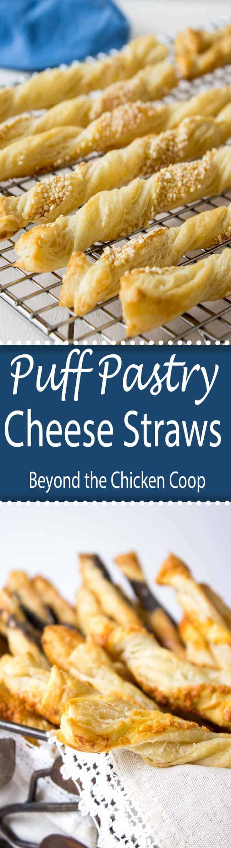 Puff Pastry Straws - Beyond The Chicken Coop