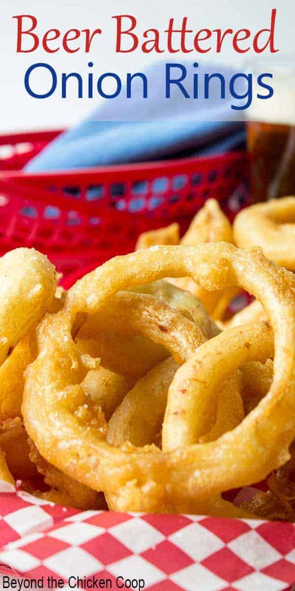 Homemade Onion Rings - Beyond The Chicken Coop