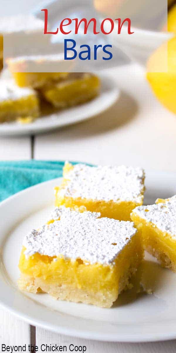 Lemon Bars - Beyond The Chicken Coop