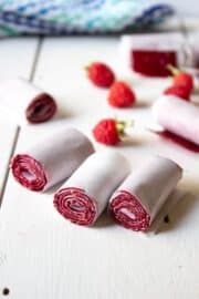 Raspberry Fruit Roll Ups - Beyond The Chicken Coop