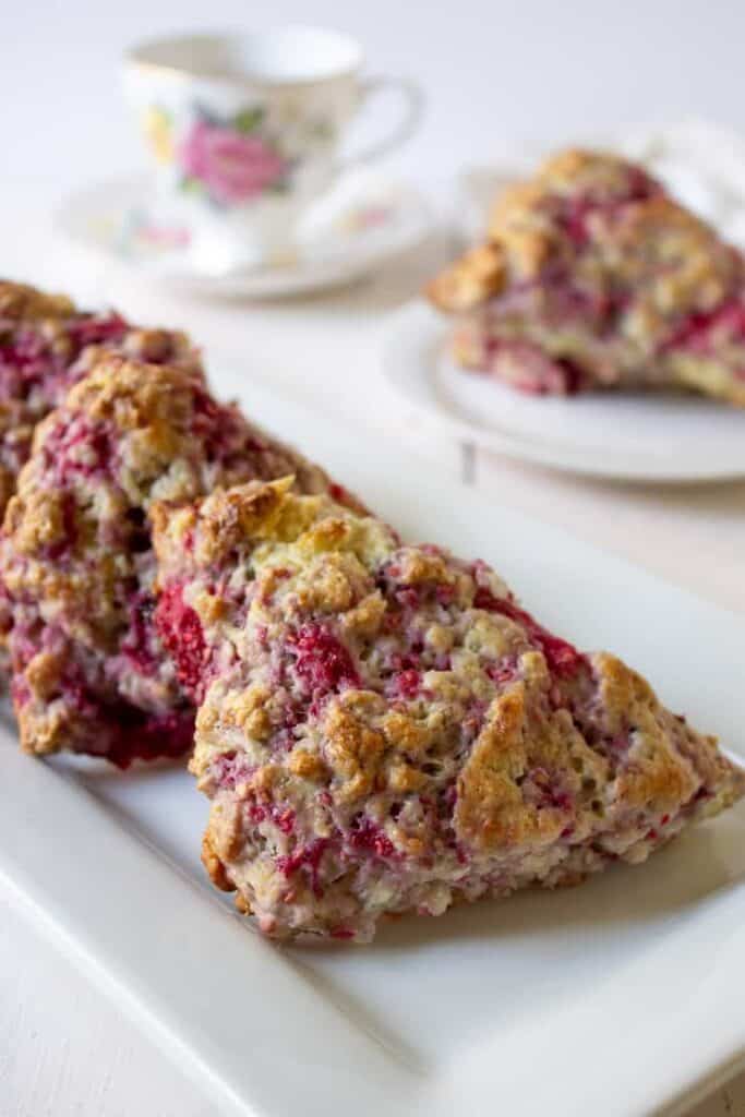 Raspberry Scones - Beyond The Chicken Coop