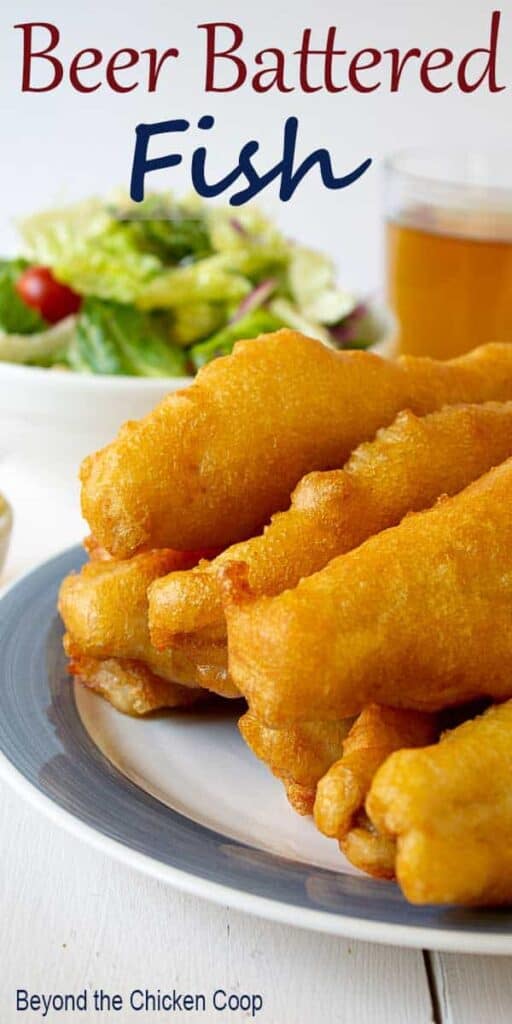 Beer Battered Fish - Beyond The Chicken Coop
