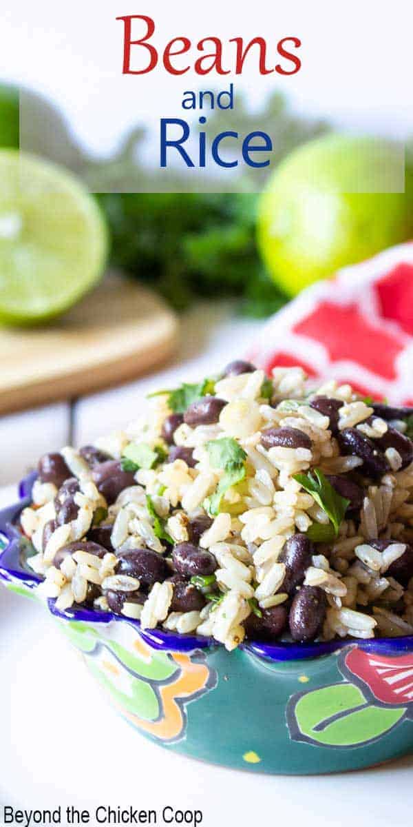 Black Beans and Rice - Beyond The Chicken Coop