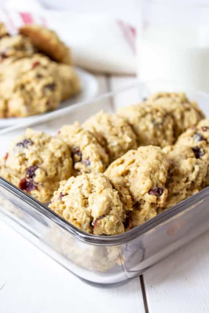 Cranberry Oatmeal Cookies - Beyond The Chicken Coop