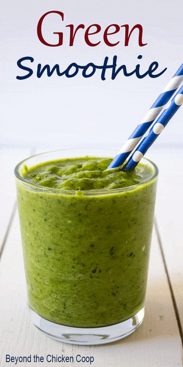 Green Smoothie - Beyond The Chicken Coop