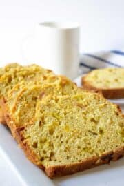 Rhubarb Bread - Beyond The Chicken Coop