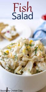 Walleye Salad - Beyond The Chicken Coop