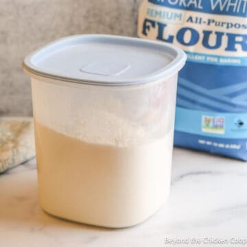 How to Measure Flour - Beyond The Chicken Coop