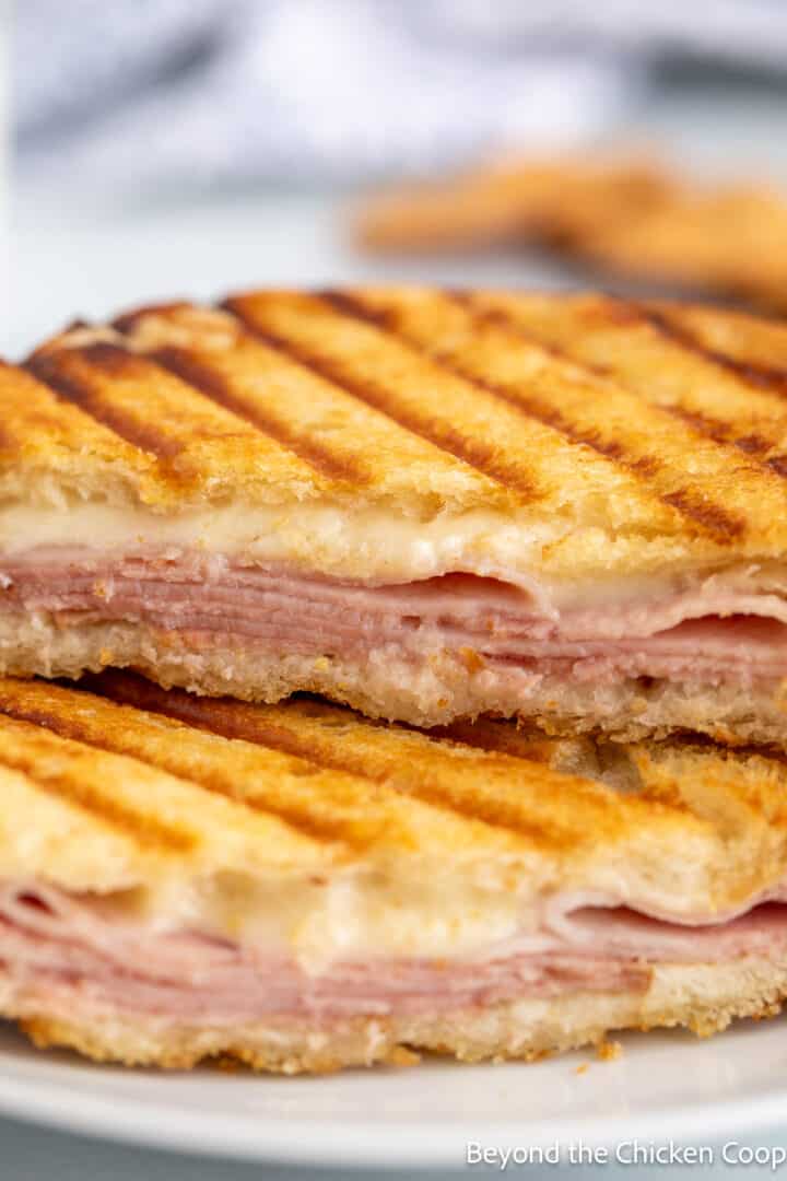 Ham and Swiss Panini - Beyond The Chicken Coop