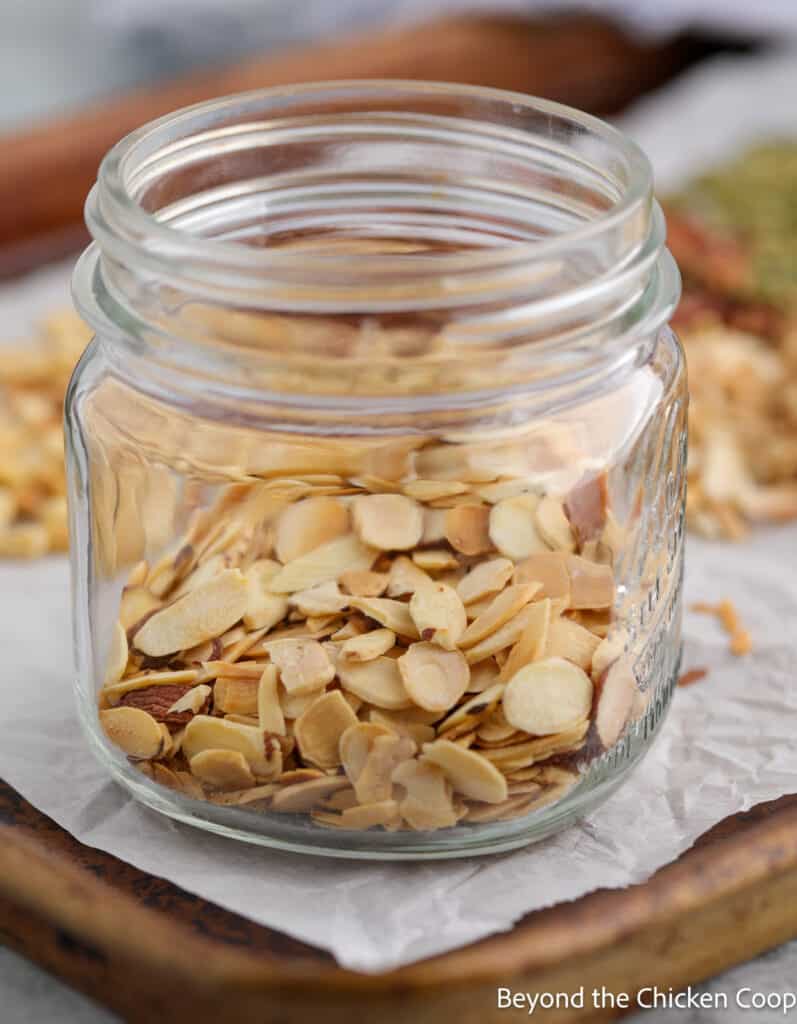 How to Toast Sliced Almonds - Beyond The Chicken Coop