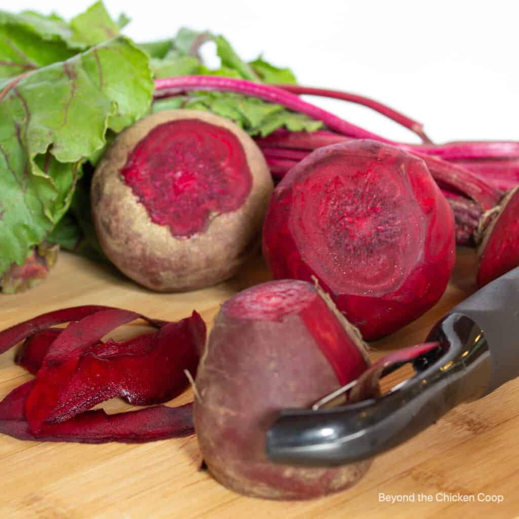 Ginger Beets - Beyond The Chicken Coop