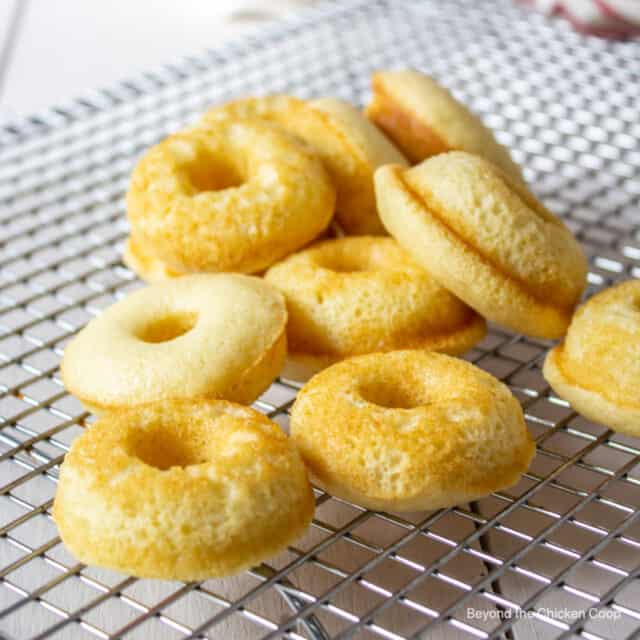 Baked Mini Donuts - Beyond The Chicken Coop