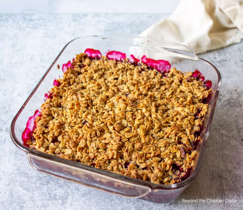 Huckleberry Crisp - Beyond The Chicken Coop