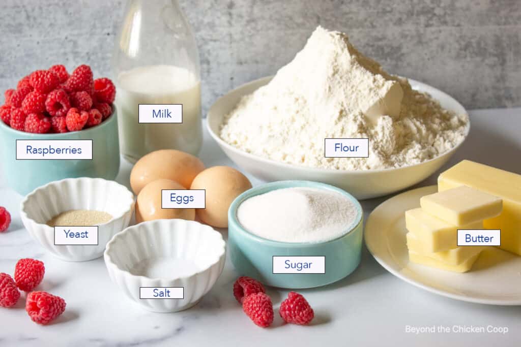 Raspberry Sweet Rolls - Beyond The Chicken Coop