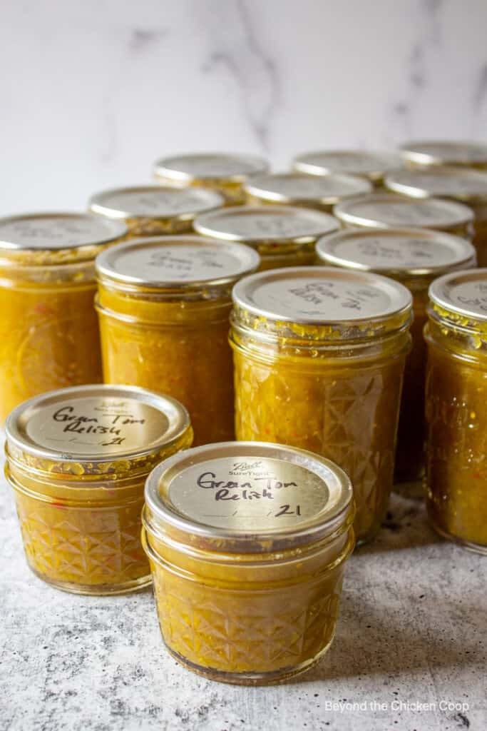 Green Tomato Relish - Beyond The Chicken Coop