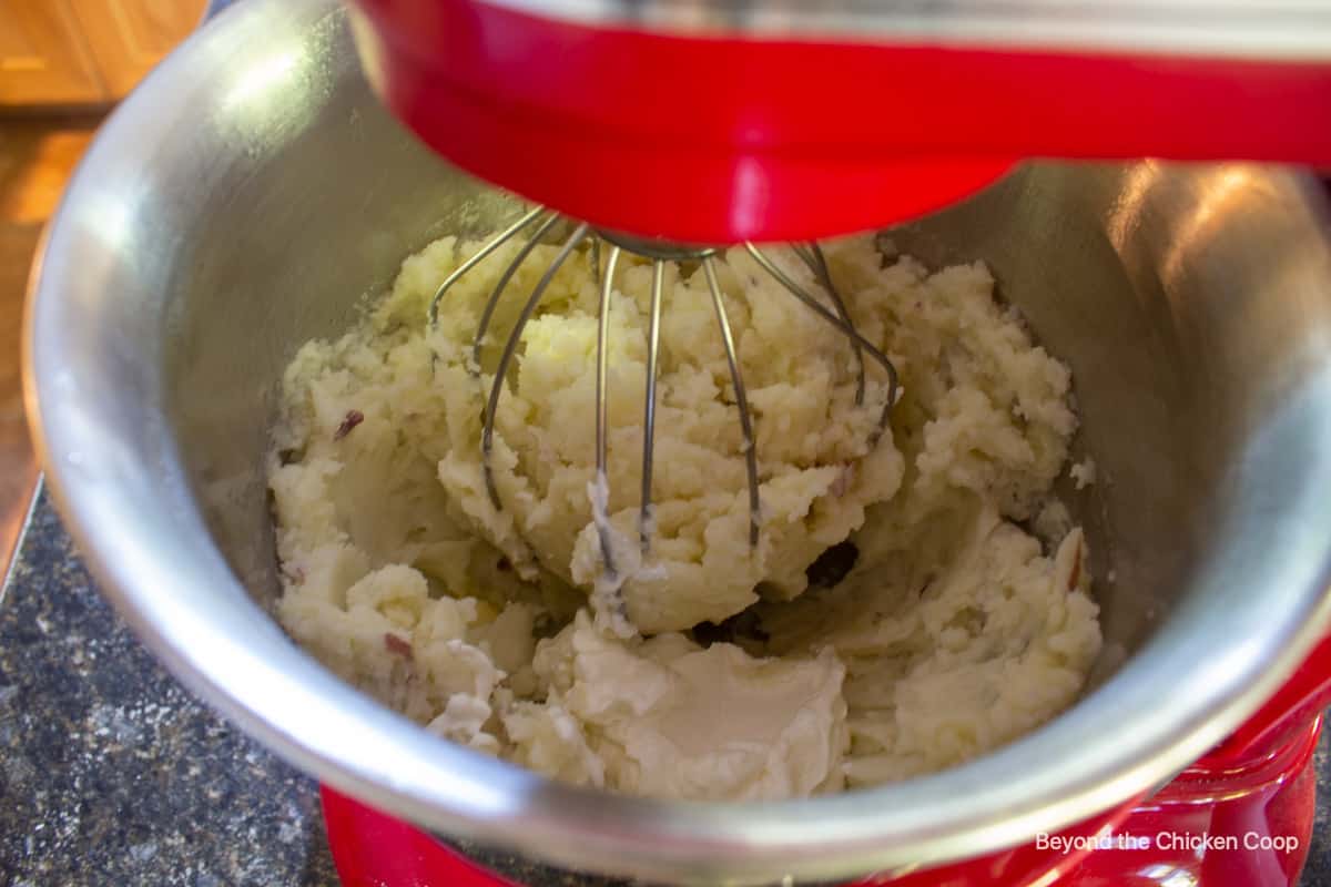 Mashed Red Potatoes Recipe - Beyond The Chicken Coop
