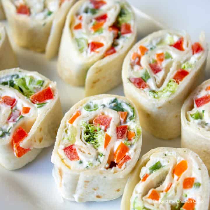 Veggie Pinwheels - Beyond The Chicken Coop