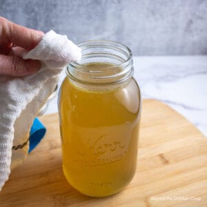 Canning Chicken Stock - Beyond The Chicken Coop