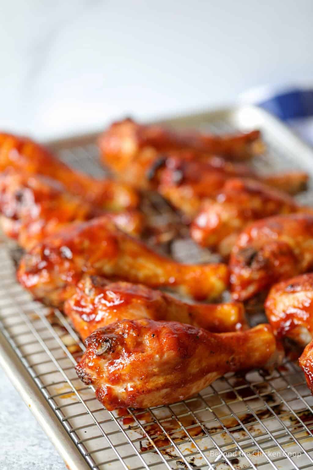 Baked Bbq Chicken Legs Beyond The Chicken Coop