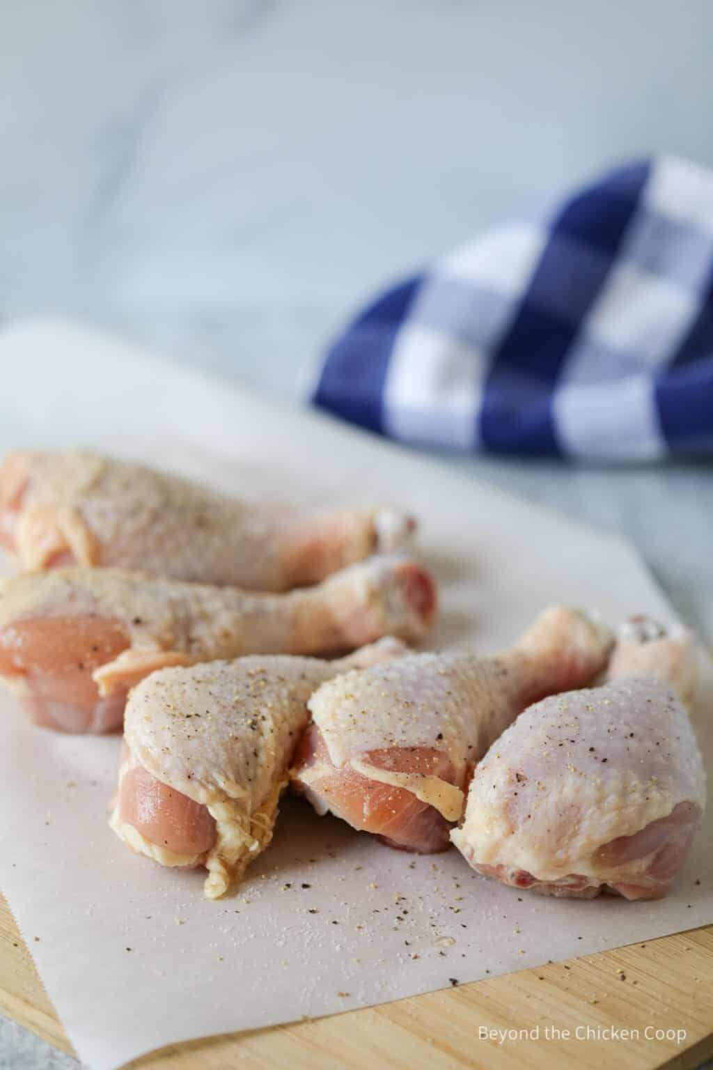 Baked Bbq Chicken Legs Beyond The Chicken Coop