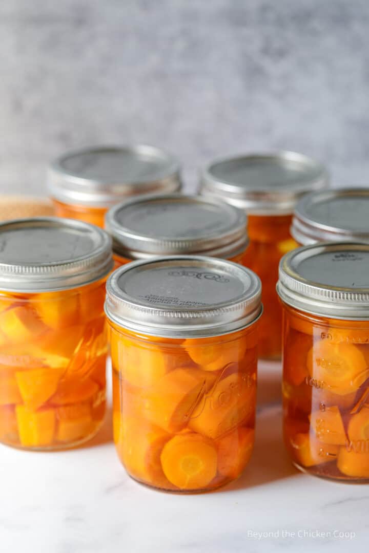 Canning Carrots - Beyond The Chicken Coop