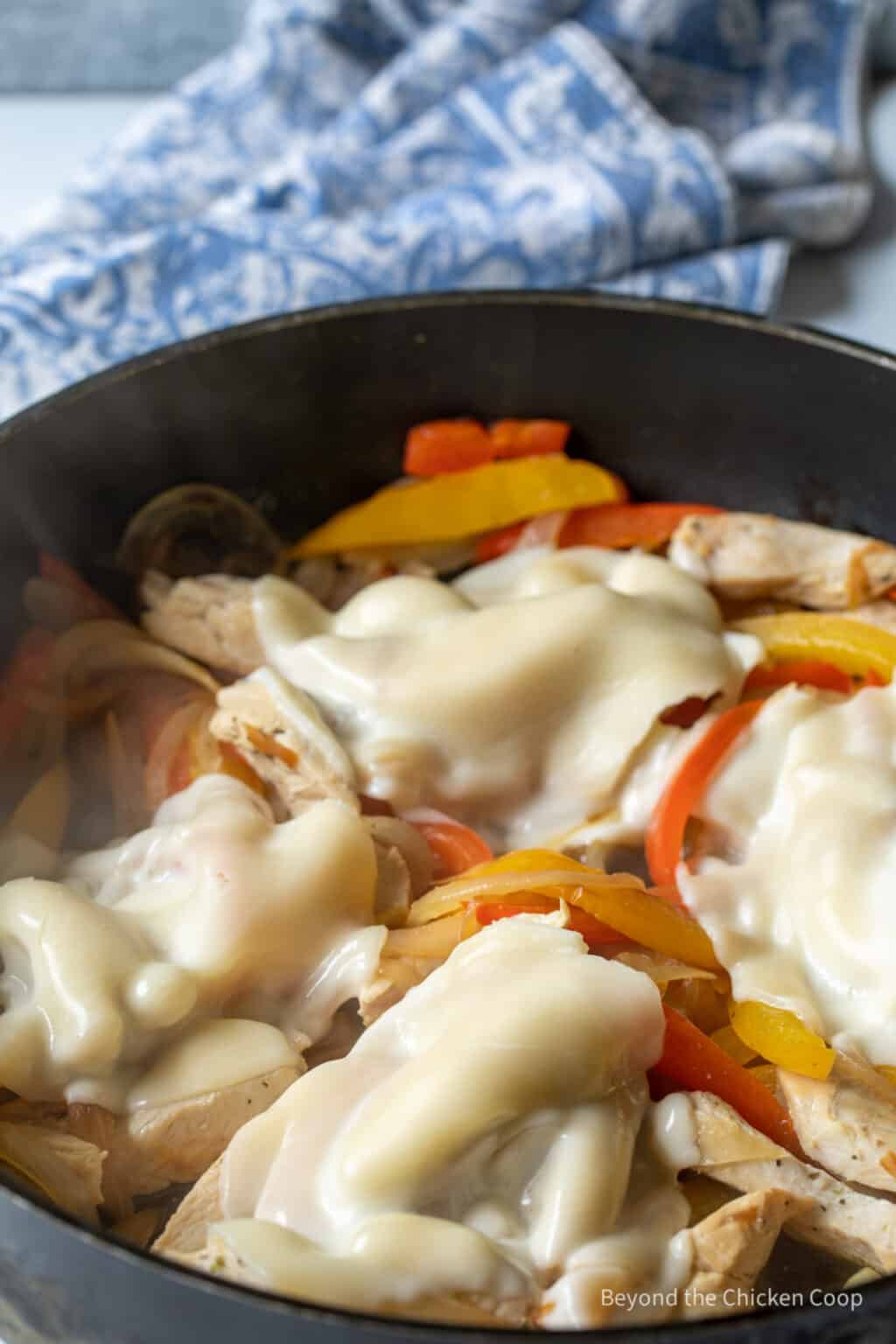 Chicken Philly Cheesesteak - Beyond The Chicken Coop