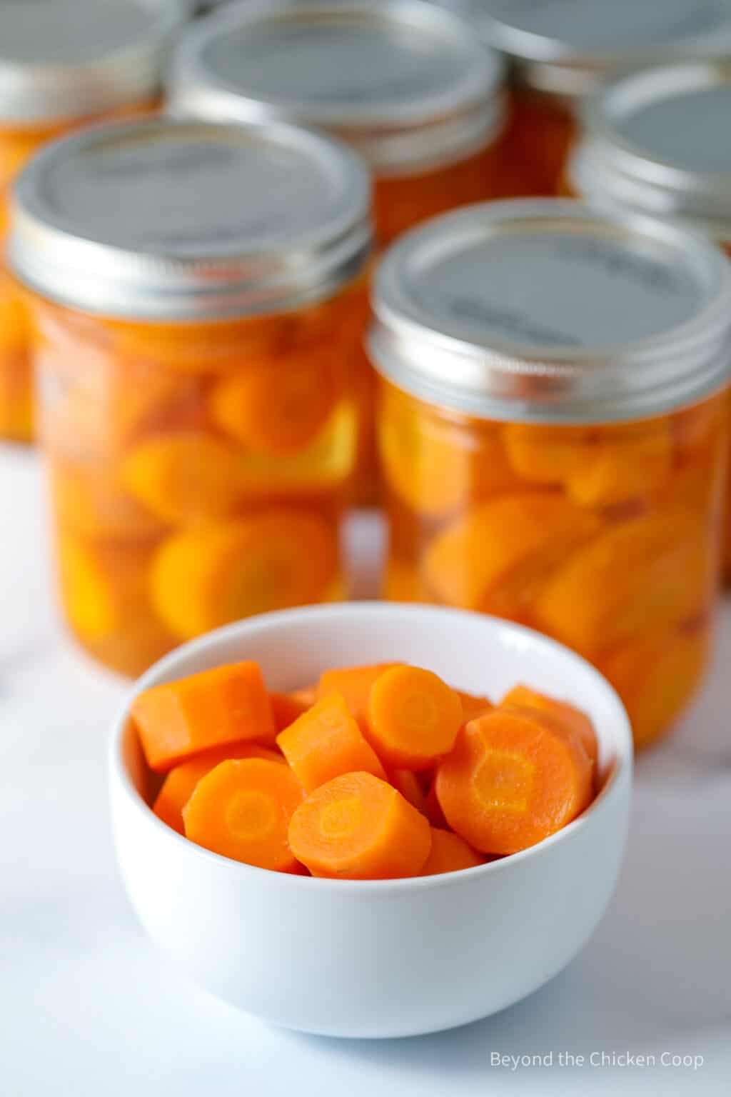Canning Carrots - Beyond The Chicken Coop