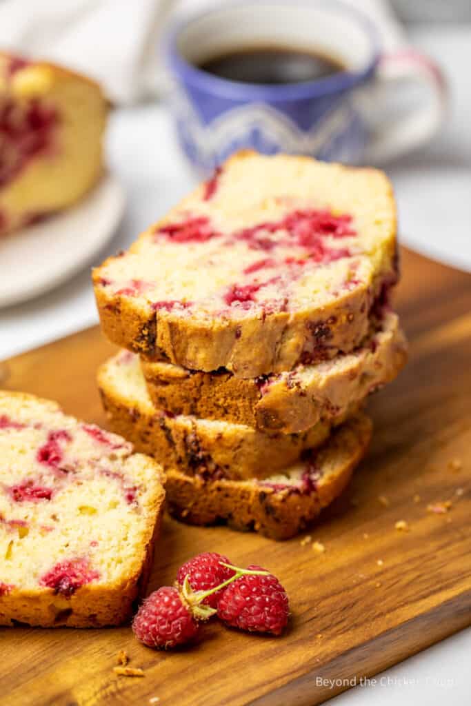 Raspberry Bread - Beyond The Chicken Coop