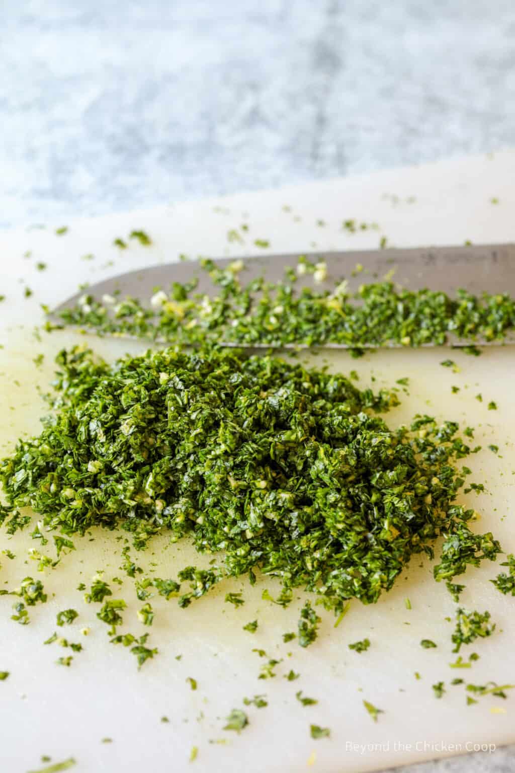 Easy Gremolata Recipe - Fresh Italian Parsley, Lemon, & Garlic