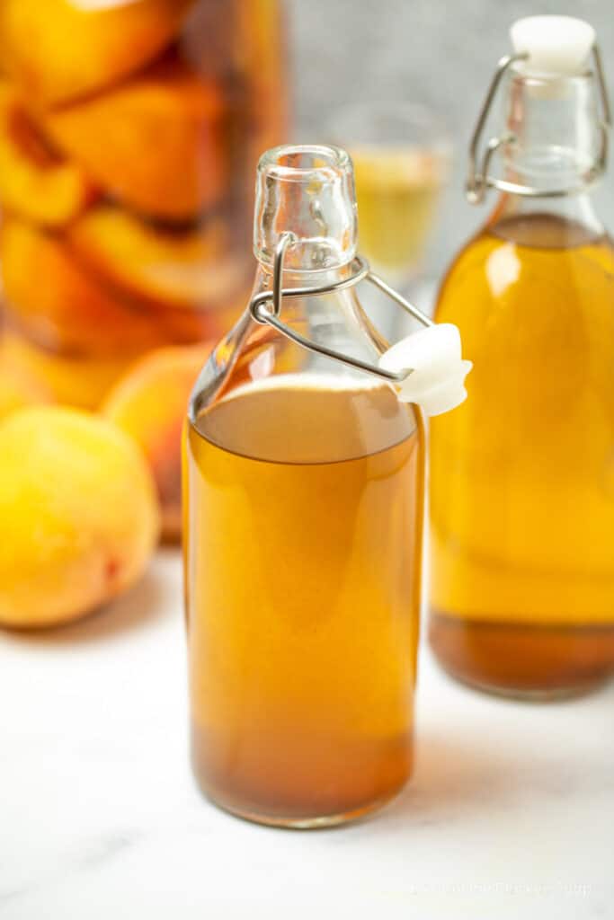 Peach Liqueur - Beyond The Chicken Coop