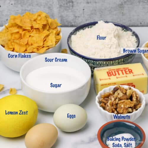 Corn Flake Coffee Cake - Beyond The Chicken Coop