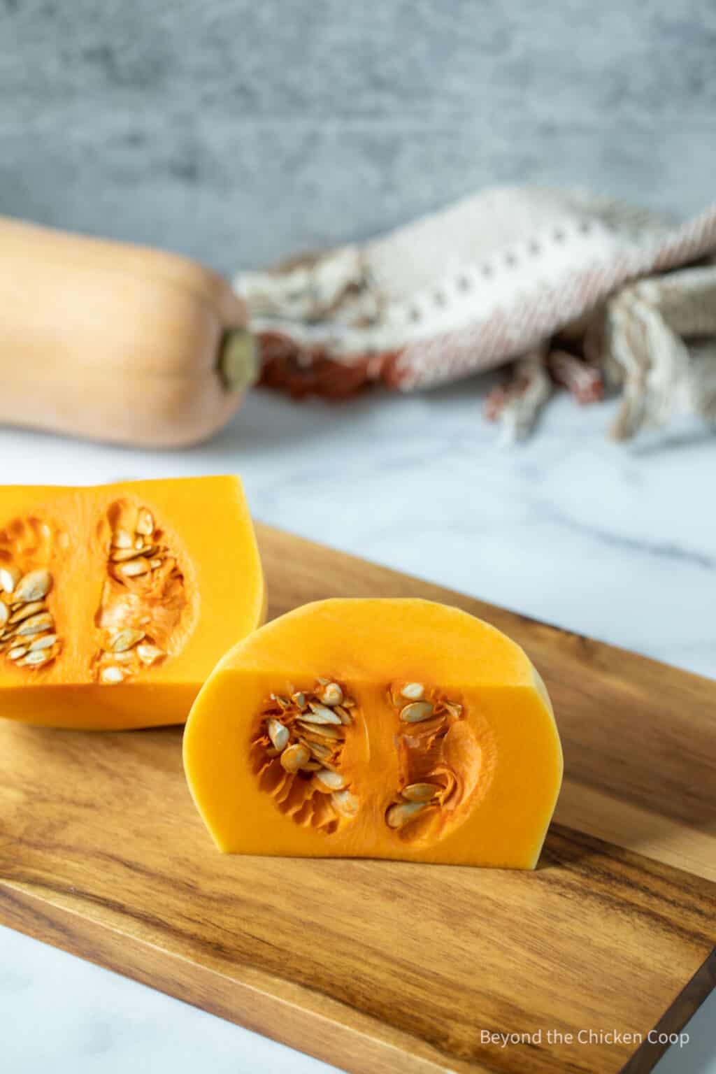Roasted Butternut Squash - Beyond The Chicken Coop