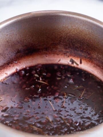 Port Wine Sauce - Beyond The Chicken Coop