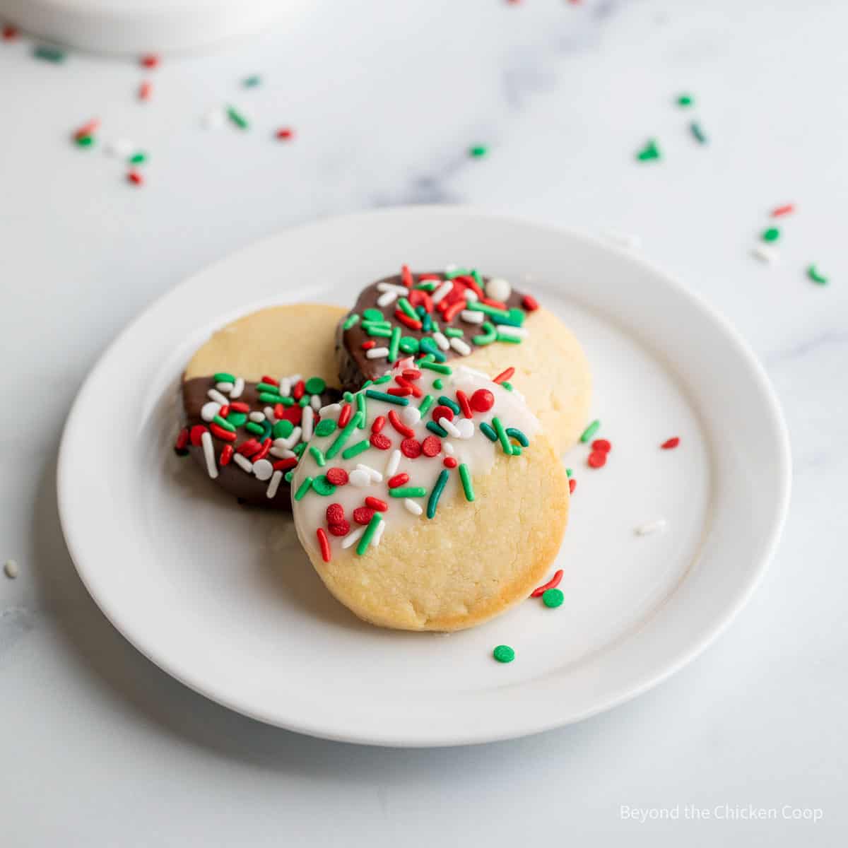 Shortbread Christmas Cookies - Beyond The Chicken Coop