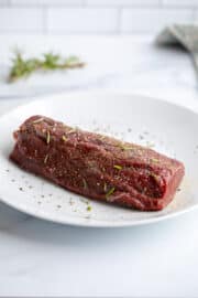 Seared Venison Backstrap - Beyond The Chicken Coop