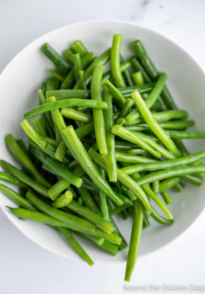 Blanching Green Beans - Beyond The Chicken Coop