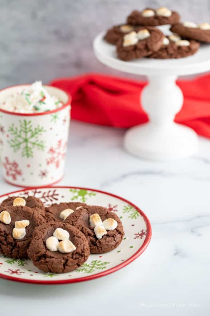 Hot Chocolate Cookies - Beyond The Chicken Coop