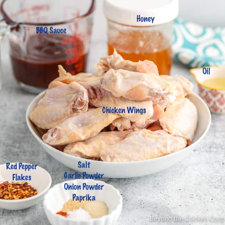 Honey BBQ Wings - Beyond The Chicken Coop
