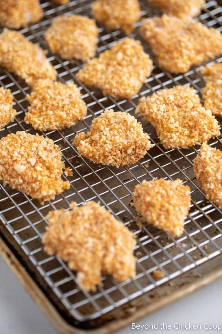 Baked Chicken Nuggets - Beyond The Chicken Coop