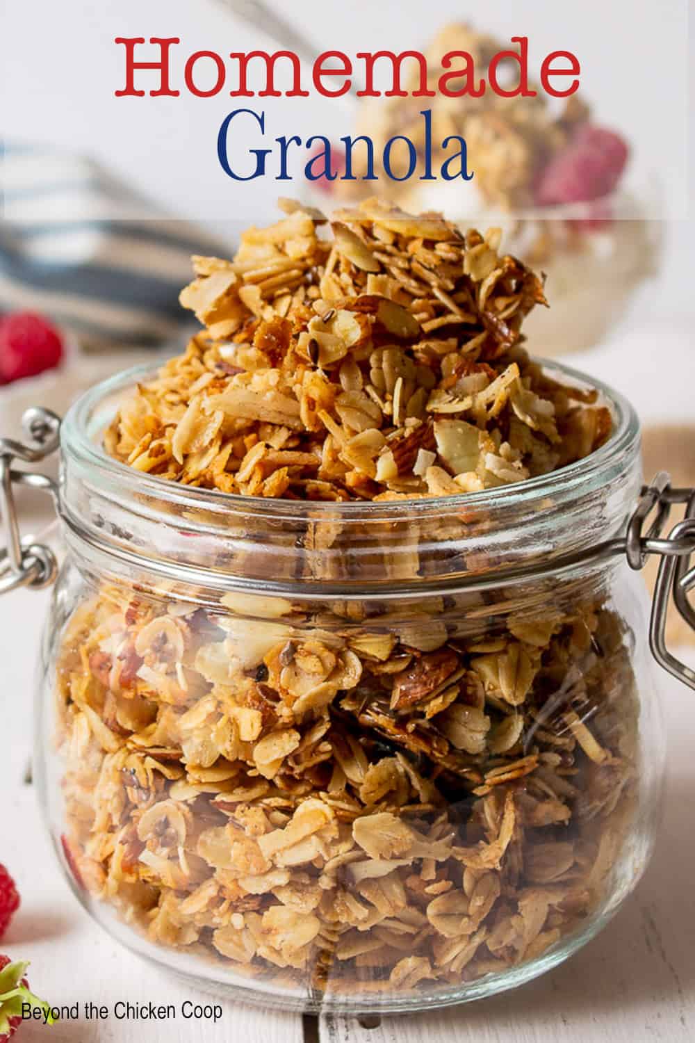 Homemade Granola - Beyond The Chicken Coop