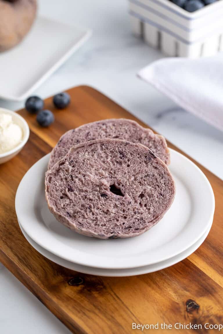Blueberry Bagels - Beyond The Chicken Coop