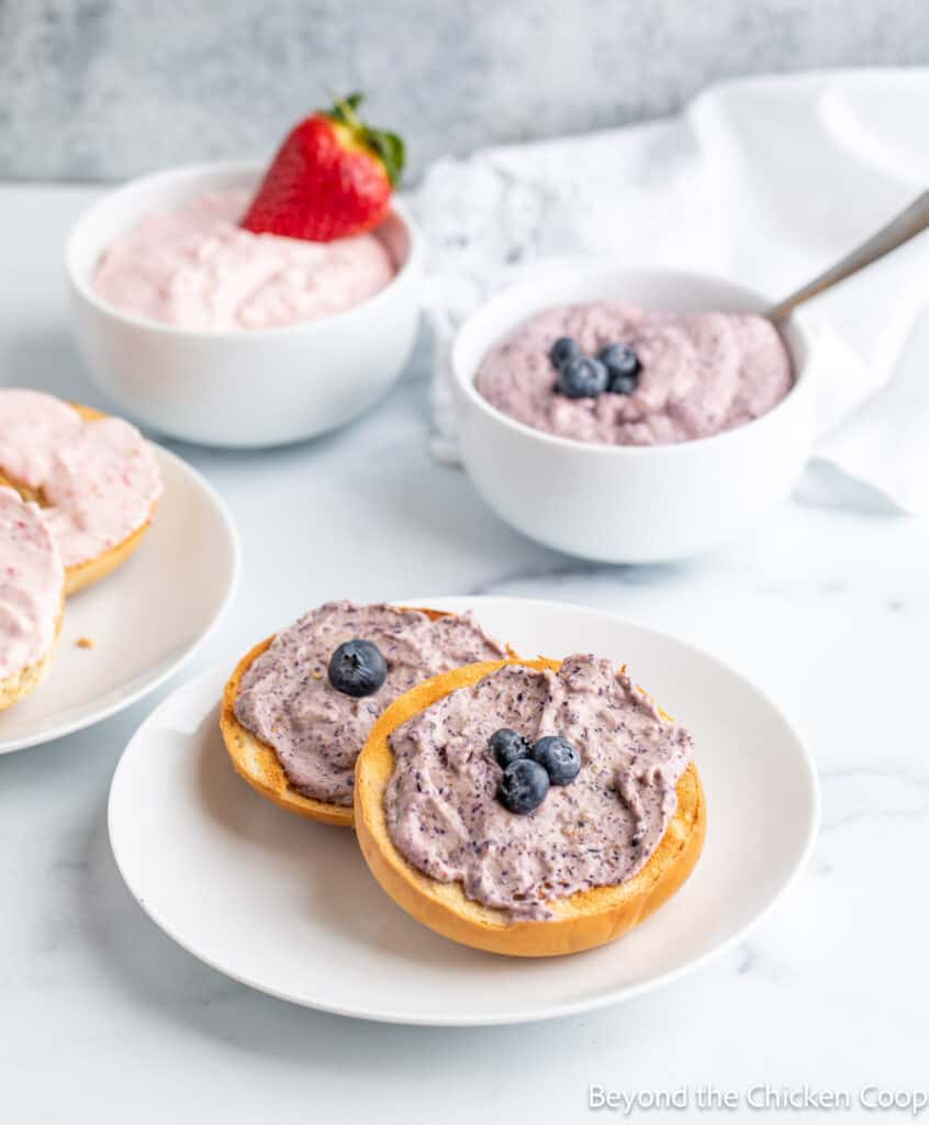 Blueberry Cream Cheese - Beyond The Chicken Coop
